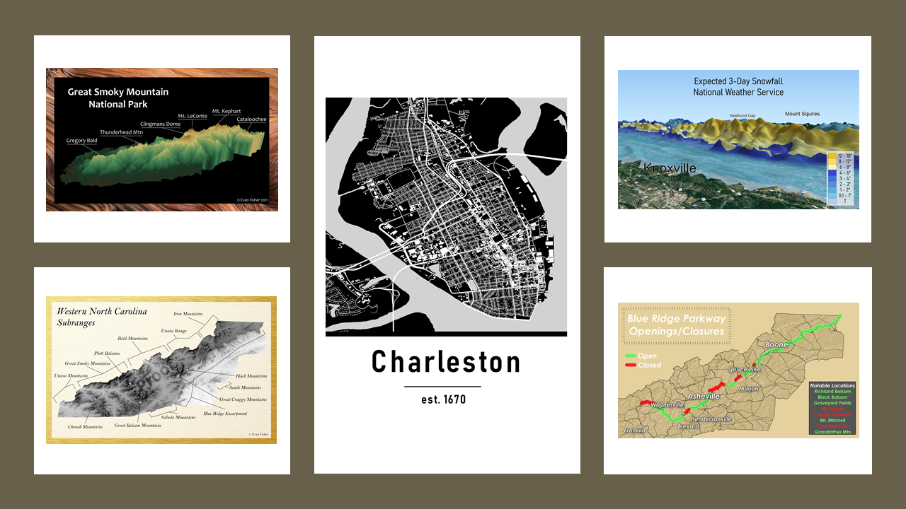 Four Seasons Maps